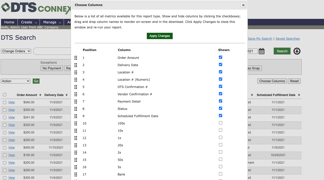 What you need to know this December - DTS Connex